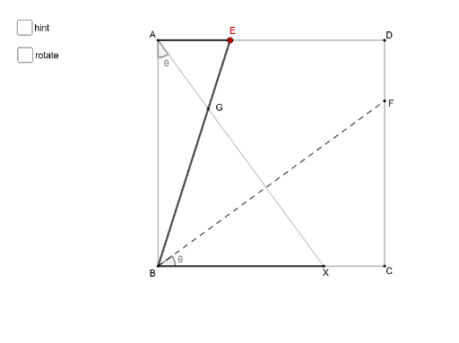 Exploring construction lines – GeoGebra