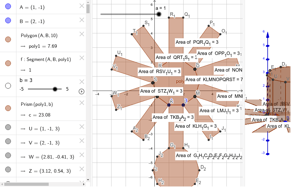 prisma decagonal – GeoGebra