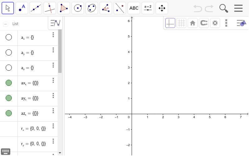 Motion Sensors – GeoGebra