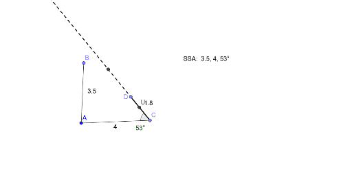 Side-Side-Angle – GeoGebra