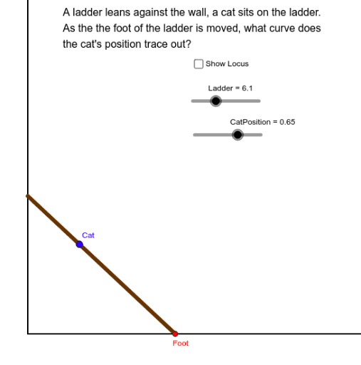 Cat & Ladder – GeoGebra