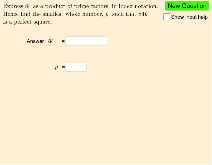 Finding the unknown in a product which a perfect square – GeoGebra