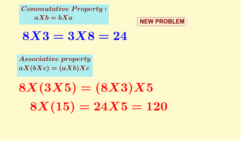 Multiplication properties – GeoGebra