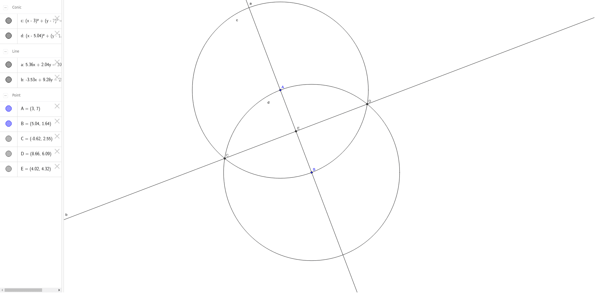 Perpendicular Bisector of a Segment – GeoGebra