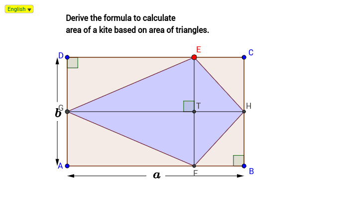 Area Of A Kite Formula