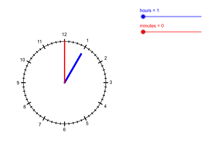 Clock – GeoGebra