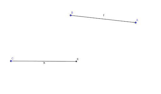 Congruent Segment Construction – GeoGebra