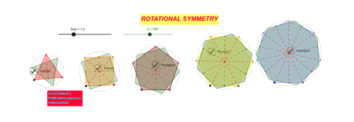 rotational symmetry – GeoGebra