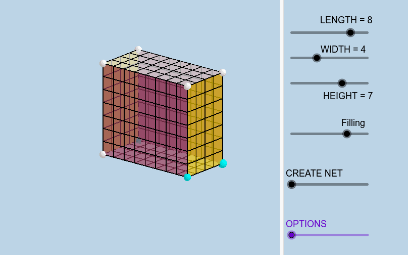Surface Area: Introductory Exercises – GeoGebra