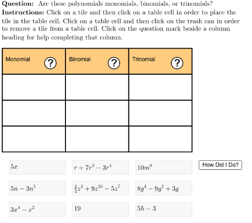 NS2-01-CYU3 (Monomials, binomials, and trinomials) – GeoGebra