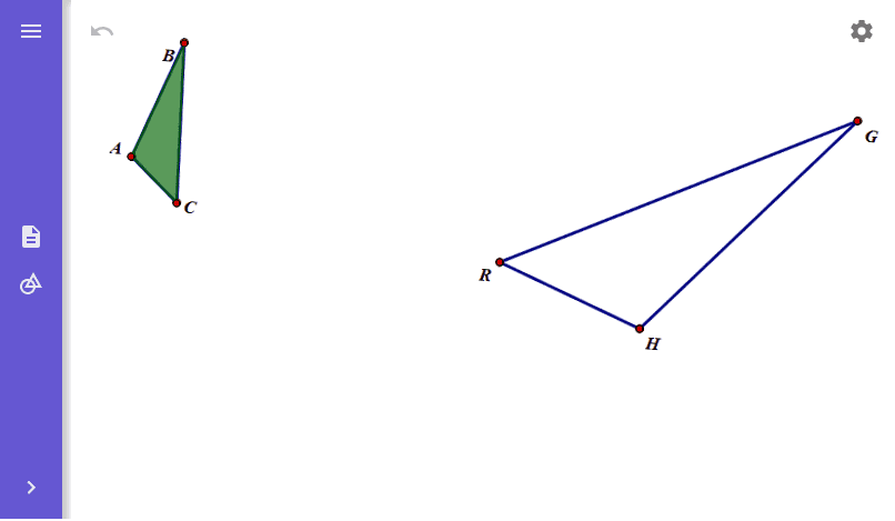 Similarity Transformations – GeoGebra