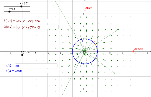 Campos Vetoriais – GeoGebra