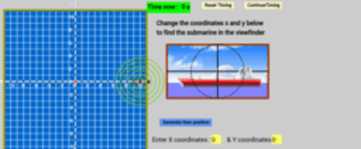 Coordinate Boat Game (with scoring) – GeoGebra