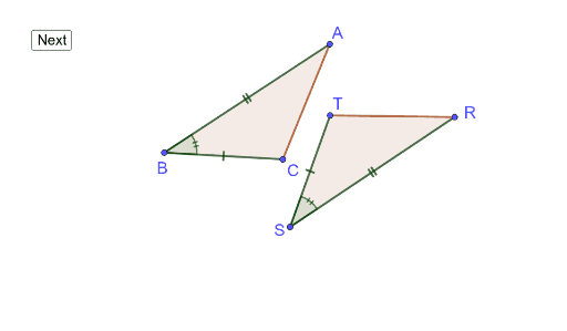 edge-angle-edge triangles – GeoGebra