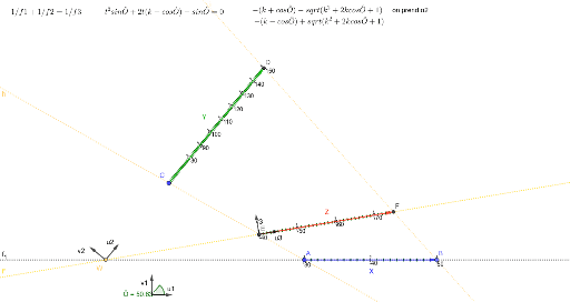 z trepied (moyenne harmonique) – GeoGebra
