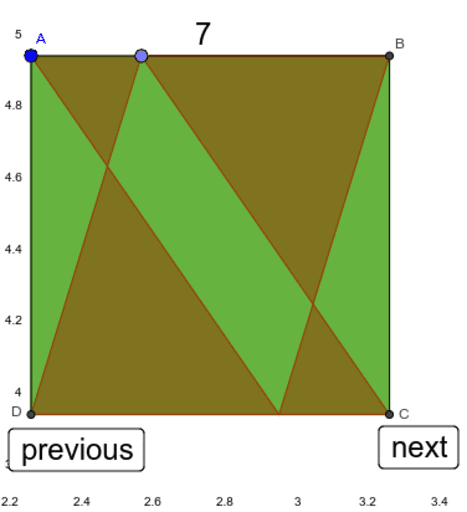 Table Designs Task Geogebra