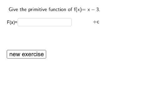 primitive function – GeoGebra