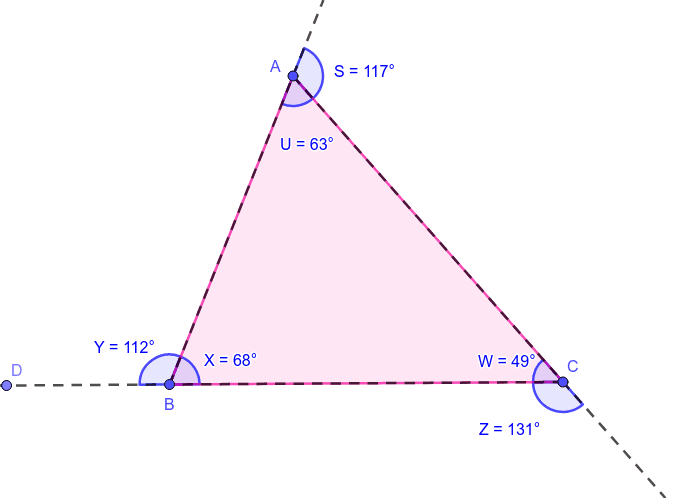 Sum of Interior Angles of a Polygon – GeoGebra