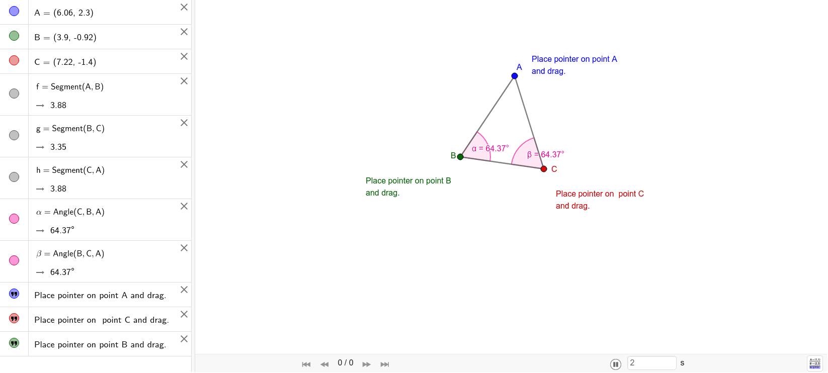 Isosceles Triangle Proof
