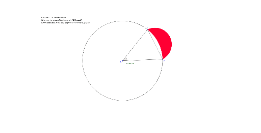 Area of a Lune – GeoGebra