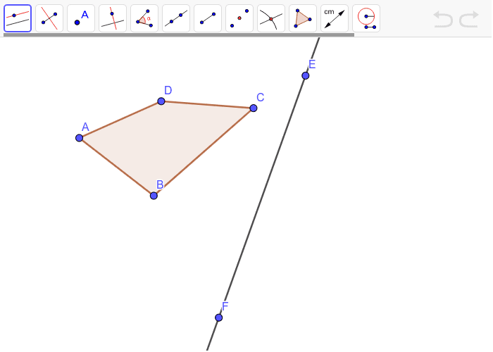 Réflexion – GeoGebra