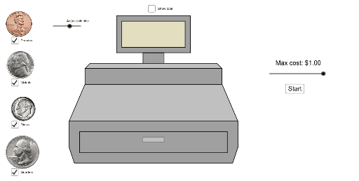Math Fun! Use the Cash Register! – GeoGebra