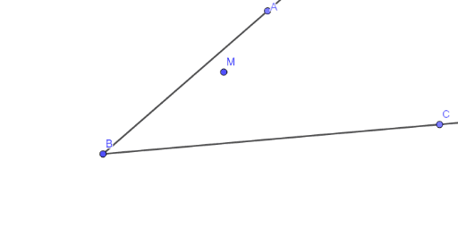 Three Equal Lines – GeoGebra