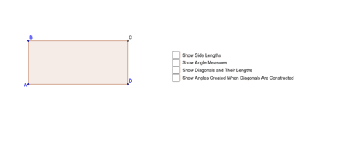 Rectangle Properties – GeoGebra