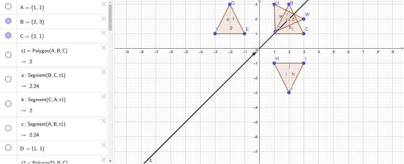 reflections – GeoGebra