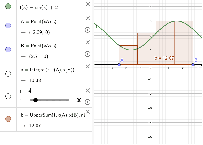Calculus things – GeoGebra