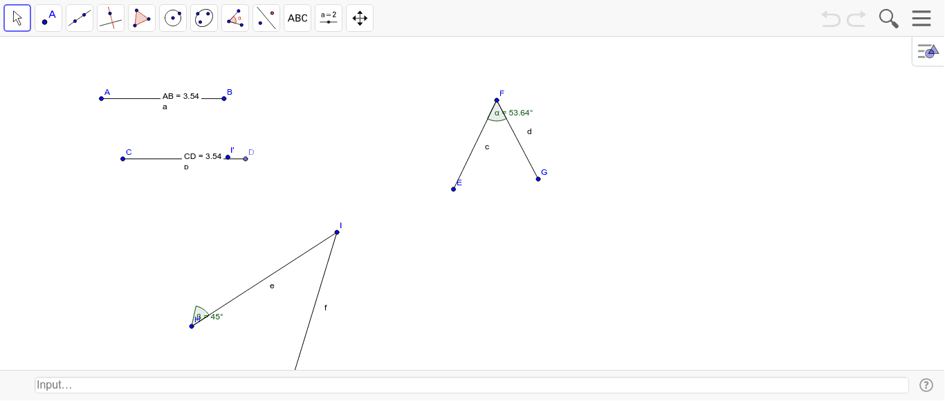 Brenda Aguilar Copying Segments and Angles – GeoGebra