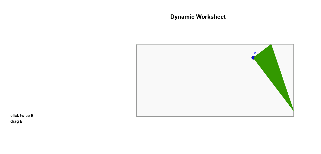 Dynamic Worksheet – GeoGebra