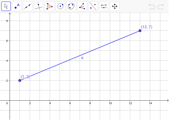 PT - Distance Between Two Points – GeoGebra