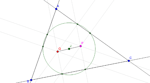 Pedal Circle of Isogonal Conjugates – GeoGebra