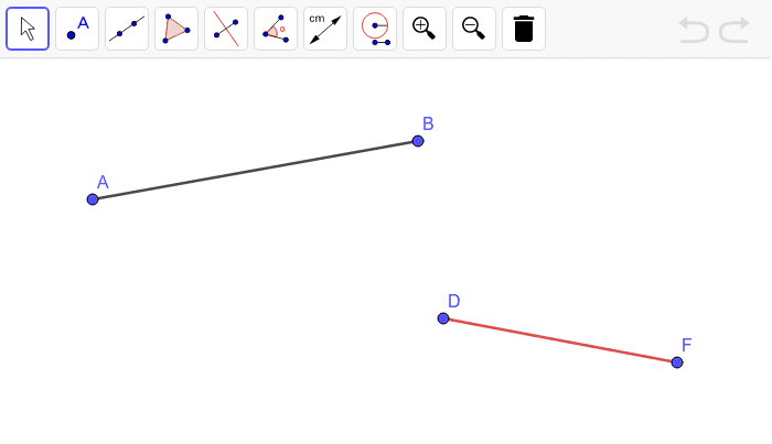 Perpendicular Line Through a Point – GeoGebra