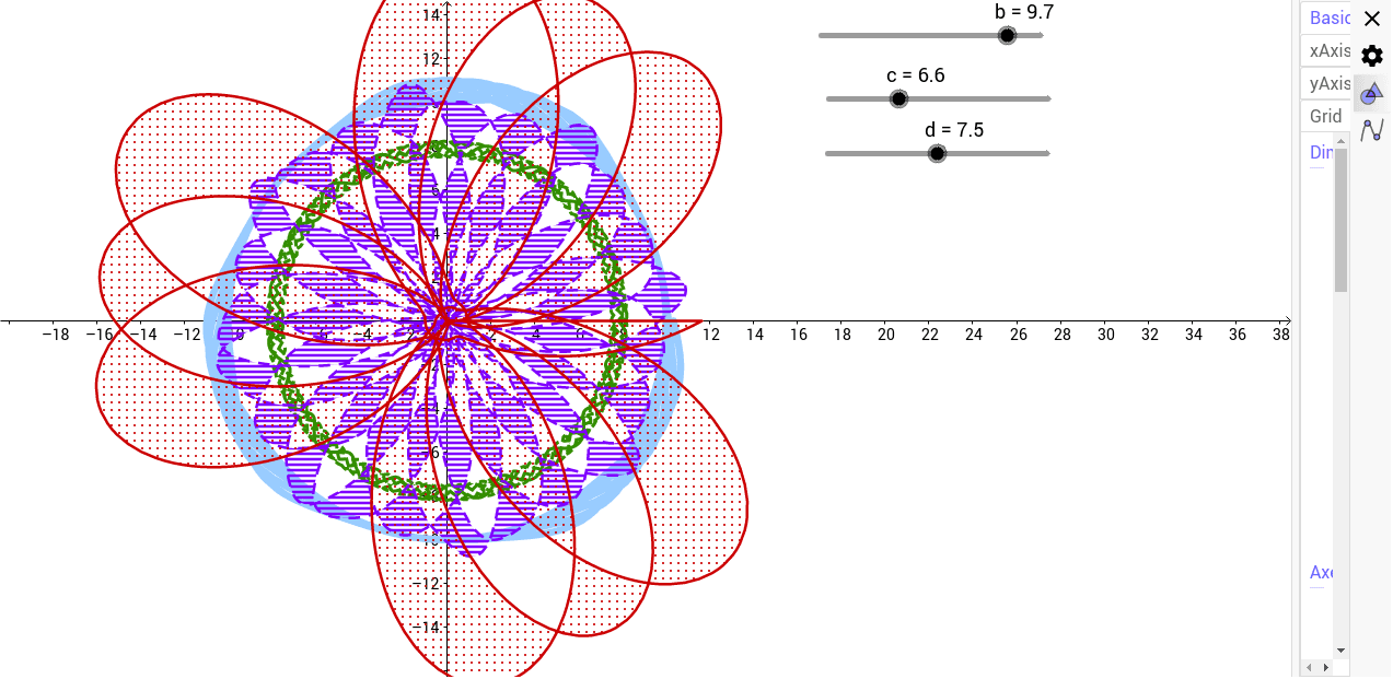polar animations – GeoGebra