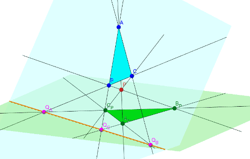 Perspective Triangles: A 3D View – GeoGebra