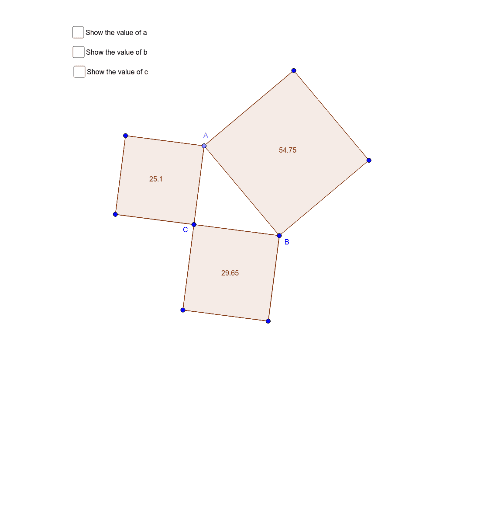 Pythagorean Theorem – GeoGebra