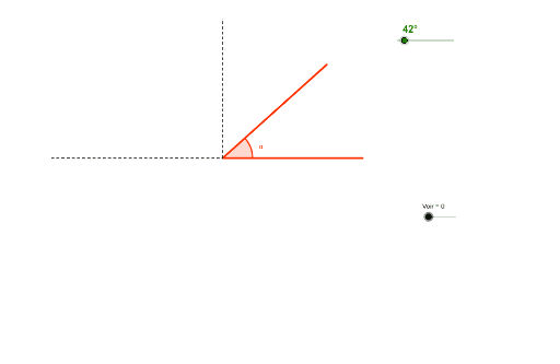Classification des angles selon leur mesure – GeoGebra