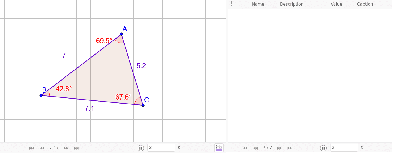 Triangle Explorer – GeoGebra