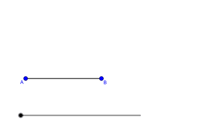 Divide a segment in a given ratio – GeoGebra