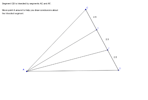 Trisected Segment Manipulative – GeoGebra