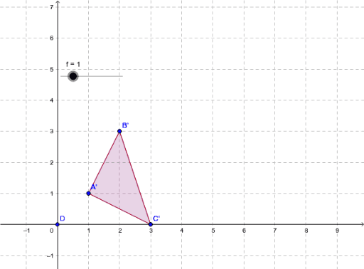LKR Triangle Dilation – GeoGebra