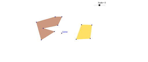Dilation of polygons – GeoGebra