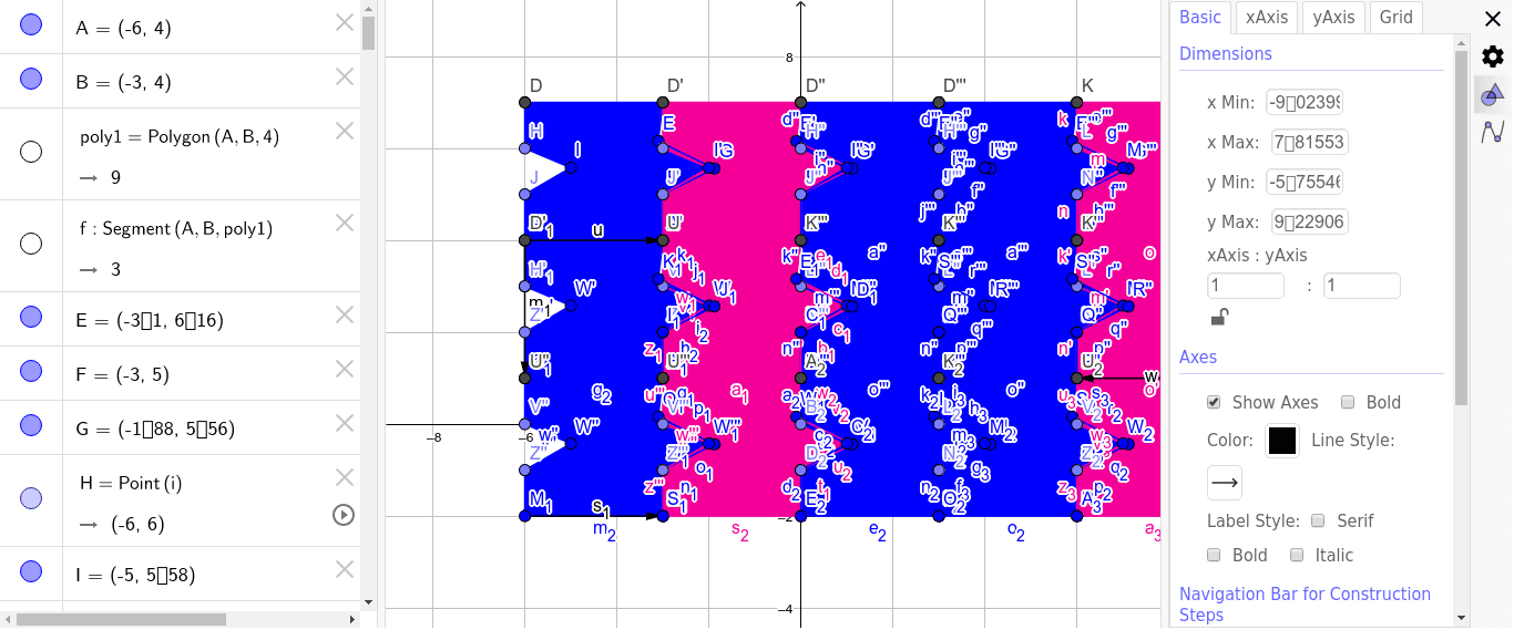 Savannah Morse Performance Task 3 – GeoGebra