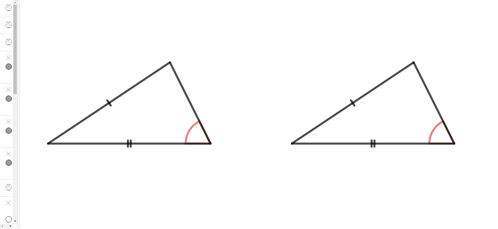 ssa example – GeoGebra