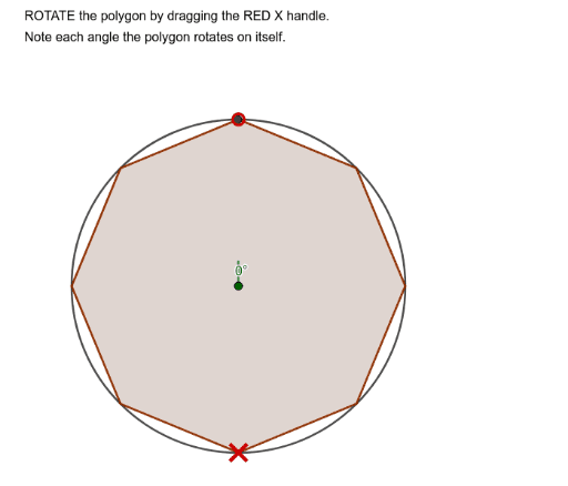 Octagon - Rotational Symmetry – GeoGebra