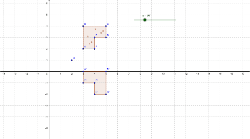 Rotation of shape around a point – GeoGebra