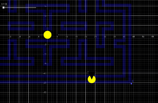 Pac-man 12-12-2018 12e versie – GeoGebra