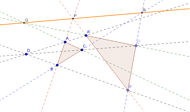 Desargues' Theorem – GeoGebra